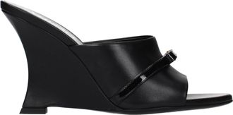 Versace Compens&eacute;es Femme Cuir Noir