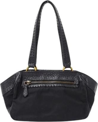 Prada Pre-owned Sac bandouli&egrave;re vintage en nylon - Femme - Pre-owned - Noir - Taille: ONE Size