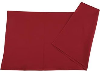 TigerTie Foulard pour femme en couleur unie - Dimensions : 60 x 60 cm - 100 % coton, Rouge carmin, Größe: ca. Länge 60 cm, Breite 60 cm