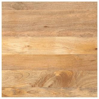 vidaXL vidaXL Dessus de table 90x90x2,5 cm carr&eacute; bois massif manguier