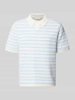 Jack & Jones Modern Fit Poloshirt mit kurzer Knopfleiste Modell HYERES