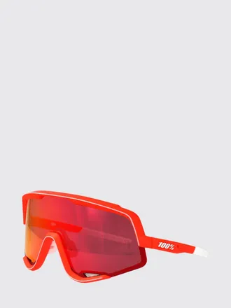 100% Lunettes De Soleil Homme couleur Rouge