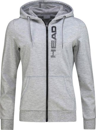 Head Kapuzenpullover Kapuzenjacke (Hoodie) Club Greta (Baumwollmix) grau Damen