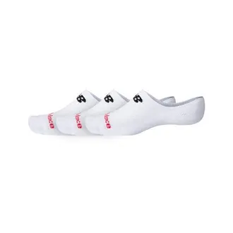 New Balance Unisexe Everyday Ultra Low No Show 3 Pairs en Blanc, Coton, Taille M