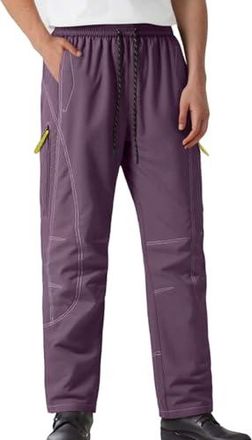 Generic Pantalons De Randonn&eacute;e Homme Pantalon De Randonn&eacute;e Chantier Chaud Ete Noir Pluie Toile Convertible Militaire Travail Impermeable Survetement Moto L&eacute;ge