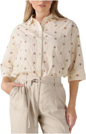Summum Damen, Blusen & Hemden, Beige, XSGr&ouml;&szlig;e
