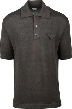 Bottega Veneta Homme, Tops, Brun, Taille: L Polo en maille
