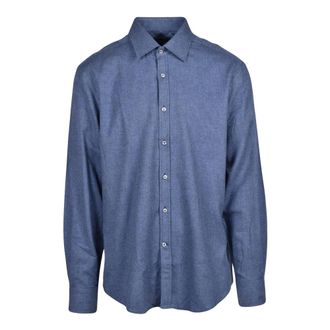 Paul & Shark Chemise en flanelle - Homme - Chemises - Bleu - Taille: 5XL