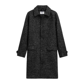 Sebago Bingham Mohair Coat - - Coats - Herren - Grau - XL
