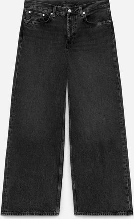 Arket CLOUD Loose Jeans Mit Weitem Bein -Grau