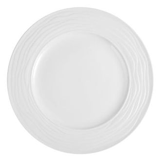 Holst Porzellan MD 031 Porzellan Teller flach 31,5 cm Melody Weiß 31,5 x 31,5 x 1,5 cm 1 Stück