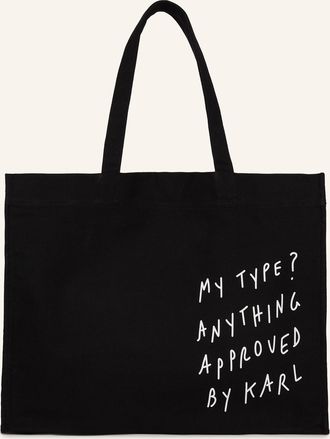 Karl Lagerfeld Karl Lagerfeld Jeans Shopper schwarz