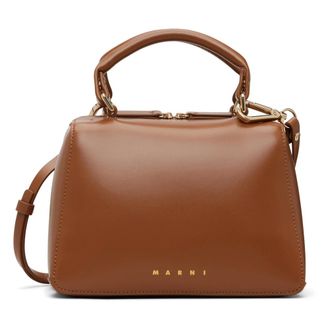 Marni unisex, Sacs, Brun, Taille: ONE Size School Bag