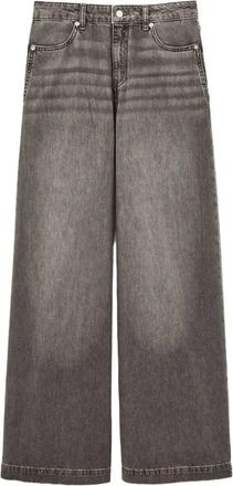 BA&SH pantalon Yusc &agrave; coupe ample - Gris