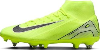 Nike Nike Mercurial Superfly 10 Academy SG-Pro Chaussures de Football Montantes pour Homme, Volt Black, 44.5 EU
