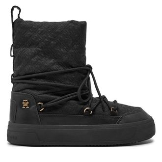 Tommy Hilfiger Schneeschuhe Tommy Hilfiger FW0FW08430 Schwarz