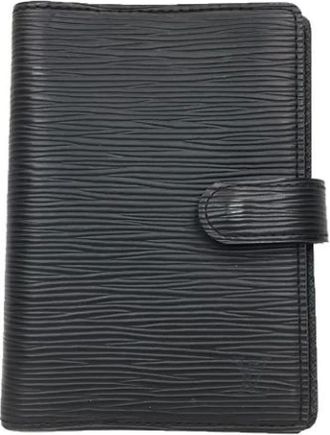 Louis Vuitton unisex, Pre-owned, Noir, Taille: ONE Size Portefeuille Vintage Pre-owned