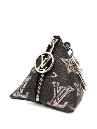 Louis Vuitton 2022 Monogram Mahina Berlingo Key pouch - Noir