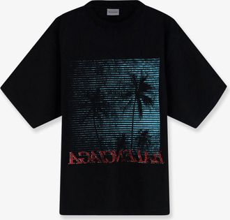 Balenciaga Cotton T-shirt with front print - BALENCIAGA - gender_Man