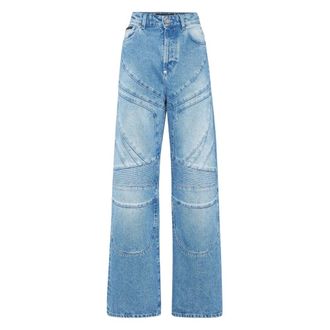 Philipp Plein Wide Jeans - - Jeans - Damen - Blau - W30