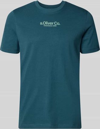 s.Oliver Red Label Regular Fit T-Shirt aus reiner Baumwolle