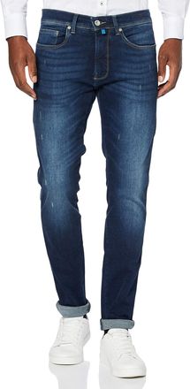 Pierre Cardin Herren Lyon tapered Jeans, blau, 3436
