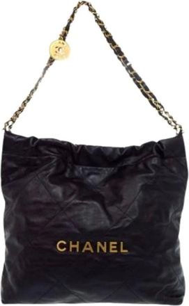 Chanel Sac bandouli&egrave;re vintage Pre-owned Pouch - Femme - Pre-owned - Noir - Taille: ONE Size