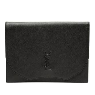 Saint Laurent Pre-owned Sac &agrave; main vintage en cuir - Femme - Pre-owned - Noir - Taille: ONE Size
