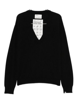 Extreme Cashmere Pull Col Rond - Noir
