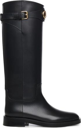 Valentino Garavani Femme, Chaussures, Noir, Taille: 38 EU Bottes VLogo Signature