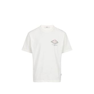 Replay Tee-shirt oversize col rond en cotons&eacute;rigraphi&eacute;