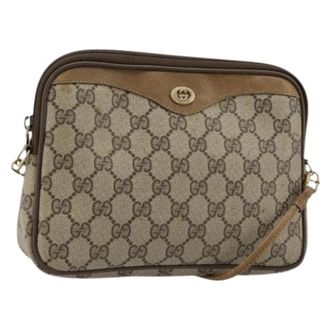 Gucci Pre-owned Vintage GG Canvas Schultertasche - - Pre-owned - Damen - Beige - ONE SIZE
