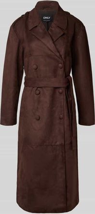 Only Regular Fit Trenchcoat IN Wildleder-Optik Modell BINE