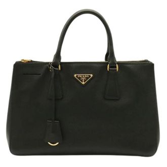 Prada Sac Cabas Vintage Pre-owned - Femme - Pre-owned - Noir - Taille: ONE Size