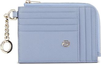 Piquadro Femme, Accessoires, Bleu, Taille: ONE Size Porte-cartes avec porte-cl&eacute;s