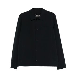 Herno Homme, Vestes, Noir, Taille: 4XL Essence Shacket