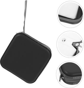 Garneck CD Hülle Tragetasche Kapazität Leicht und Kompakt CD DVD Organizer Tasche für Auto Reise Zuhause Langlebig und Praktisch zur Sicheren Aufbewahrung und