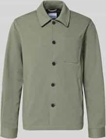 Lindbergh Relaxed Fit Hemdjacke mit Brusttasche