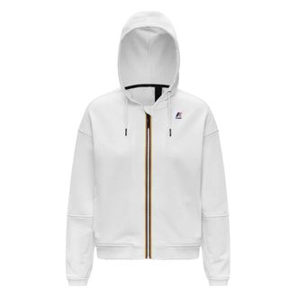 K-Way Lara Poly Cotton - - Sweatshirts & Hoodies - Damen - Wei&szlig; - XS