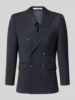 Selected Slim Fit Sakko mit Nadelstreifen