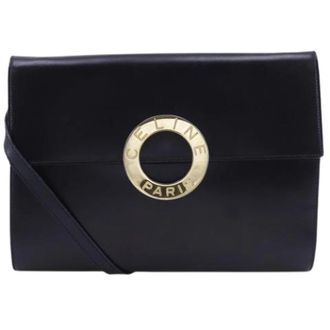 Celine Pre-owned Vintage Clutch Umh&auml;ngetasche - - Pre-owned - Damen - Schwarzk - ONE SIZE