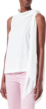 HUGO BOSS Womens Clarisi-1 Top Flat Packed, Natural102, Regular fit