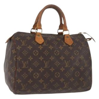 Louis Vuitton Sac &agrave; main Pre-owned Speedy 30 - Femme - Pre-owned - Brun - Taille: ONE Size