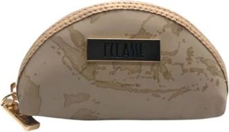 Alviero Martini 1A Classe Femme, Sacs, Beige, Taille: ONE Size N&eacute;cessaire avec crochet porte-cl&eacute;s