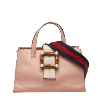 Gucci Pre-owned Leder gucci-taschen - - Pre-owned - Damen - Rosa - ONE SIZE