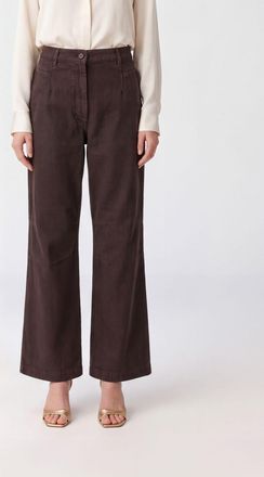 Dries Van Noten Norman Flared-Hose aus Baumwolle mit mittlerer Taille