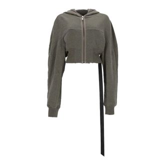 Rick Owens Collage Gimp Hoodie - - Sweatshirts & Hoodies - Damen - Grau - XS