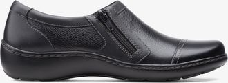 Clarks Cora Giny Schwarze Gepolsterte Schuhe