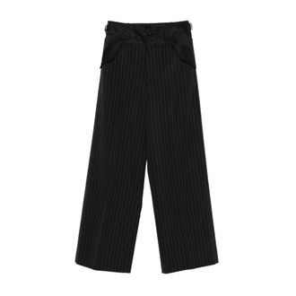 sacai Damen, Hosen, Schwarzk, LGr&ouml;&szlig;e