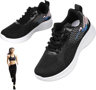 Frcolor Baskets pour Femme Chaussures De Course Tennis Design Pointure Semelle Antidérapante